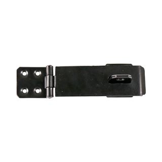 Timco Safety Hasp & Staple 6" Black